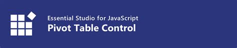 javascript pivot table syncfusion javascript ui controls visual