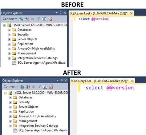 increasing the font in ssms on the fly
