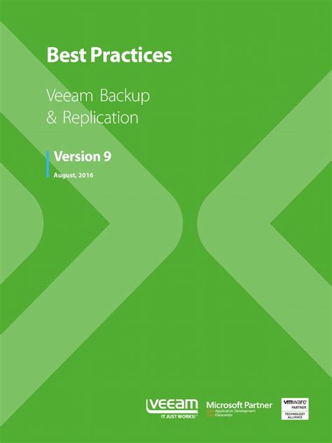 veeam backup replication best practices backup