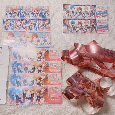 すとぷり ライブ チケット 銀テ 特典 ヴァイスシュヴァルツ メルカリ