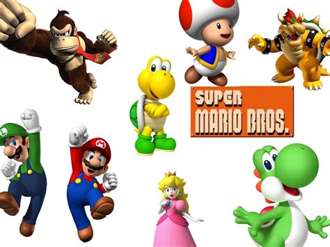 Super Mario Bros Cast Video Games Showme