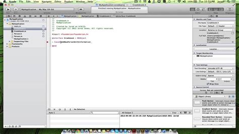 learn objective c mac ios tut 1 for experienced programmers youtube
