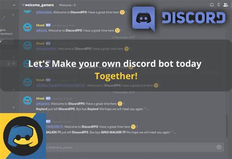 teach you how to make your own customized discord bot by arbaaz ali