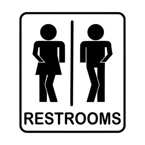Restroom Clipart Etsy