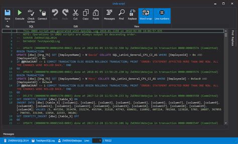 reverting your sql server database back to a specific point in time