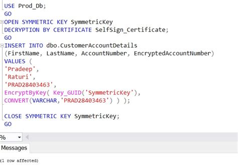 column level encryption decryption using symmetric keys sql skull