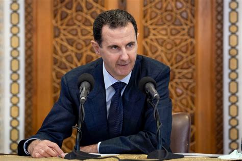 Syrias Leader Bashar Al Assad And His Wife Have Tested Positive For