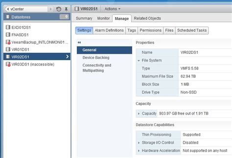 solved vmware esxi 5 5 unable to migrate vm from one datastore to