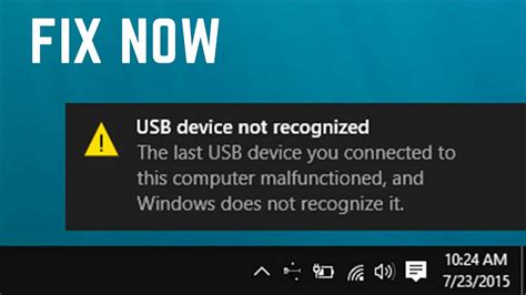 usb device not recognized windows 10 8 7 fixed how to fix