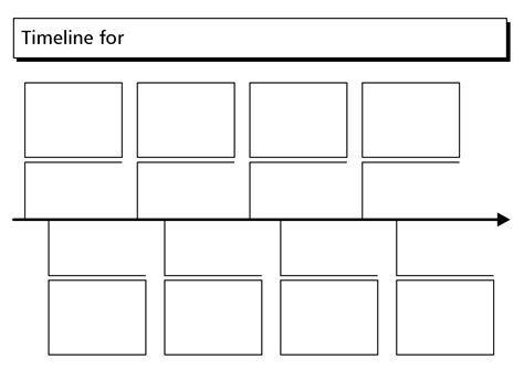 Printable Timeline Template