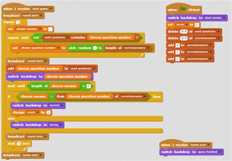 scratch multiple choice quiz scratch game video tutorials