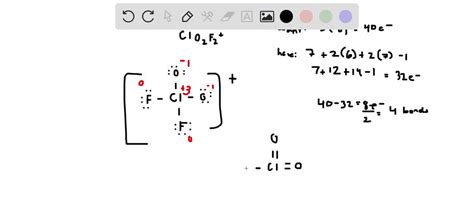 Clo2f2 A Draw All Of The Possible Lewis Structures Including