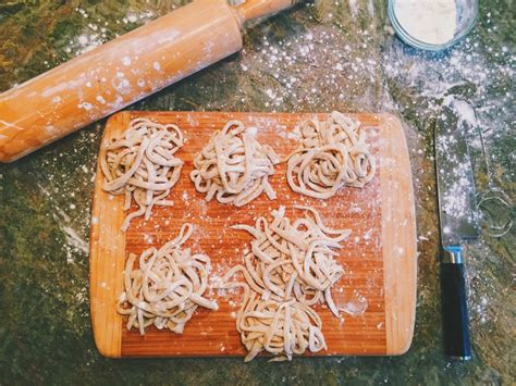 Homemade Udon Noodles Flirting With Flavors