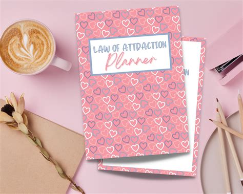 Law Of Attraction Planner Printable Law Of Attraction Etsy