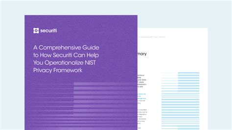 Nist Privacy Framework White Paper Securiti