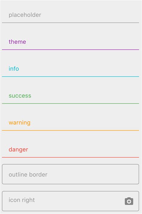 input group material flutter creative tim