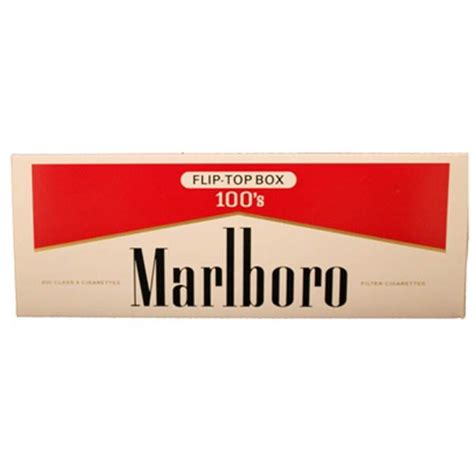 Carton Marlboro Red 100s Box Burn And Brew