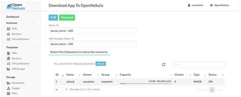 linux containers lxd getting started opennebula