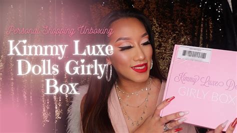 Kimmy Luxe Dolls Girly Box Unboxing November 2020 Kzynefonseca