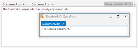 tabbed mdi docking and mdi workspace and mdi features actipro wpf