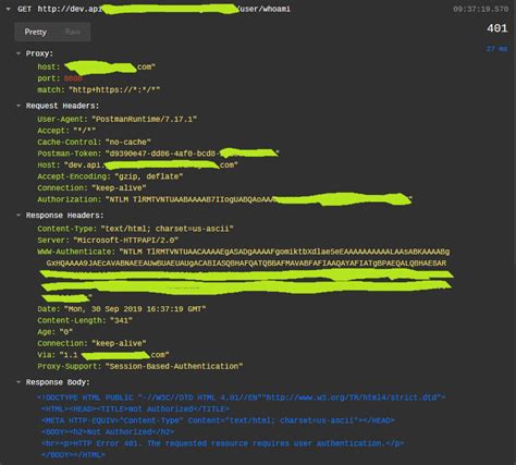 ntlm authentication suddenly stopped working · issue 7381