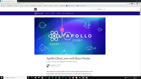⚛️ advanced react apollo client and react hooks youtube