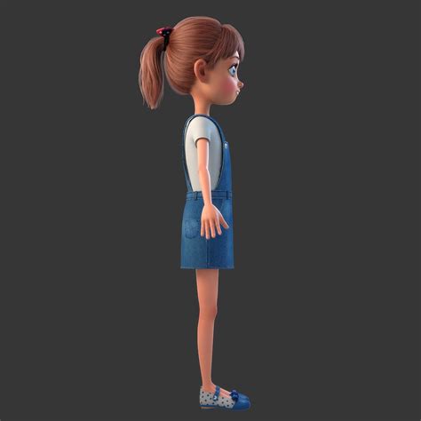 56 most popular rigged female 3d model free free mockup