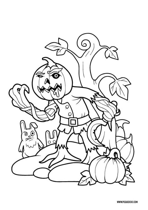 50 Dibujos De Halloween Para Colorear E Imprimir Gratis Pequeocio