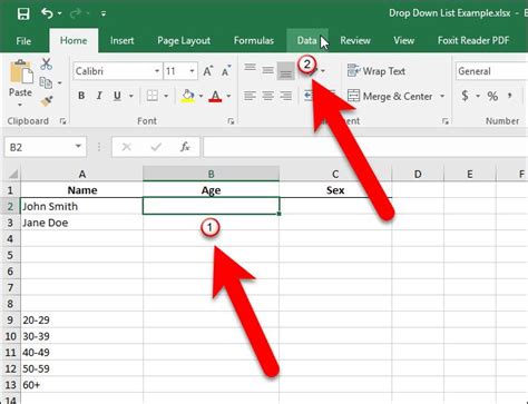 how to add a drop down list to a cell in excel drop down list excel