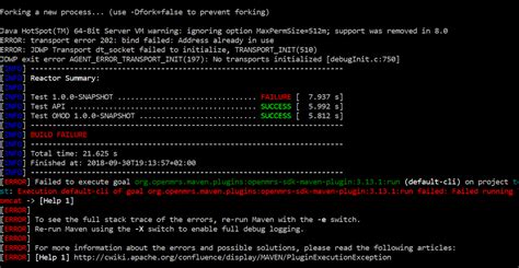 problem with mvn clean install openmrs sdk run development