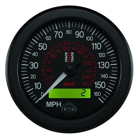 stack® st3801 pro control electrical speedometer gauge