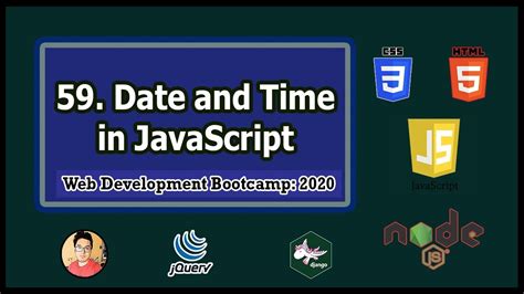 javascript tutorial date and time in javascript web development