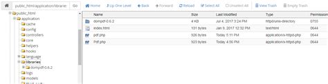 php using dompdf library in codeigniter stack overflow