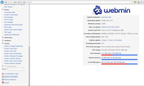 how to install webmin 1 680 on opensuse 13 1 ubuntu tutorial