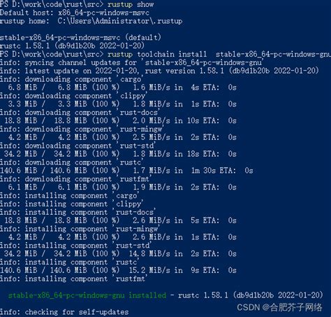 windows下运行rust报错error linker `link exe` not found error linker link