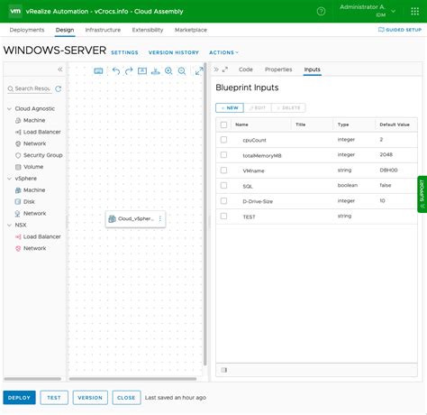 vrealize automation 8 1 powershell abx