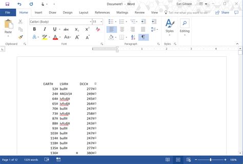 fit multiple column report to fill page space when printed