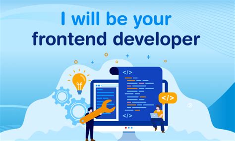 be your frontend developer with html css and javascript by
