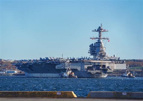 Dvids Images Gerald R Ford Carrier Strike Group Arrives In Halifax
