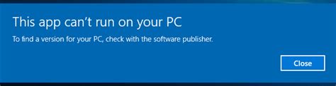 solved asdm this app can t run on your pc windows 10 cisco community