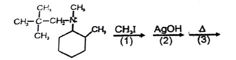 The Major Product Of Following Sequence Of Reactions Is