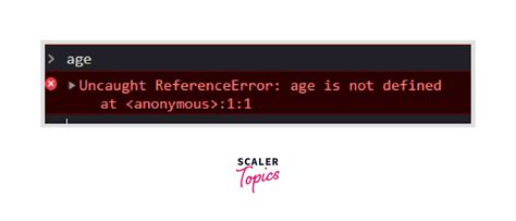 javascript variables scaler topics