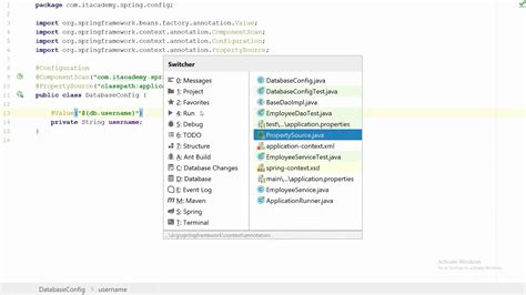 16 spring java config youtube