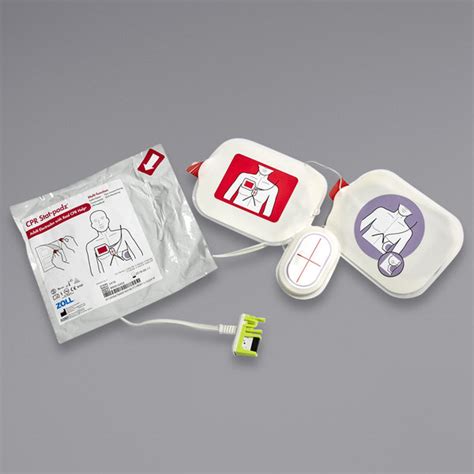 Zoll 8900 0400 Adult Cpr Stat Padz Electrode Pad Set For Aed Plus And