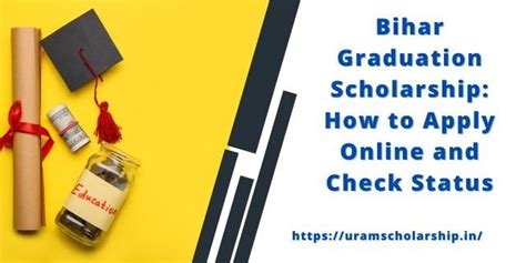 Bihar Graduation Scholarship 2024 How To Apply Online