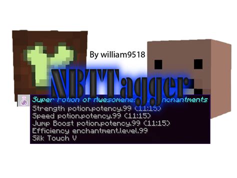 overview nbttagger bukkit plugins projects bukkit