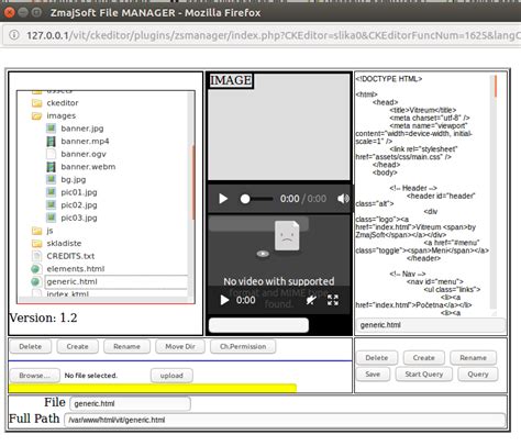 image and file manager