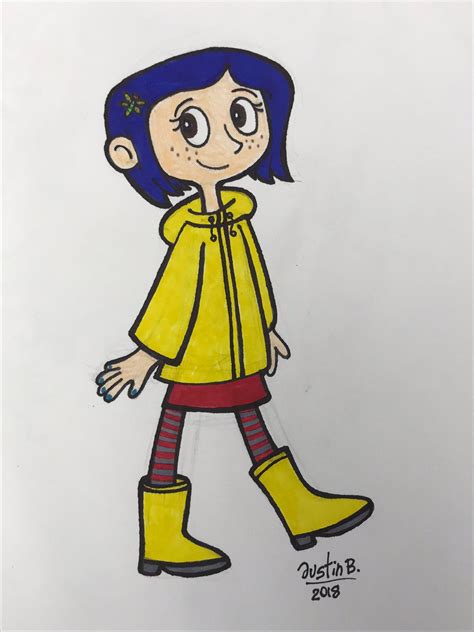 Coraline Jones By Austinzartzndrawz On Deviantart