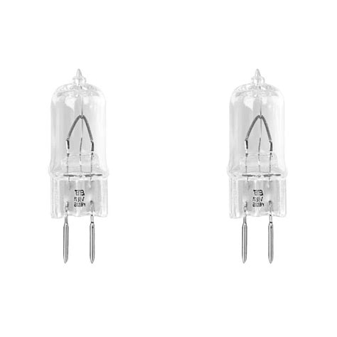 Feit Electric 50 Watt T4 Dimmable Gy6 35 Halogen 2800k 2 Pack Bright